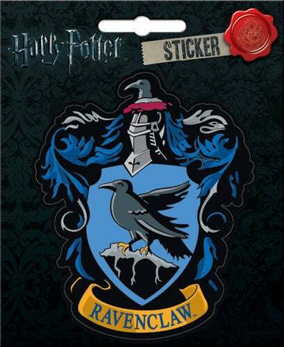 Ravenclaw Hogwarts Crest Wall Art Harry Potter Poster Blue Raven Harry