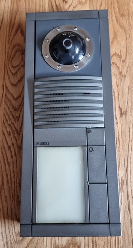 Siedle Türsprechanlage Kamera, Edelstahl Optik, Außenstation TLM 612-0 ...