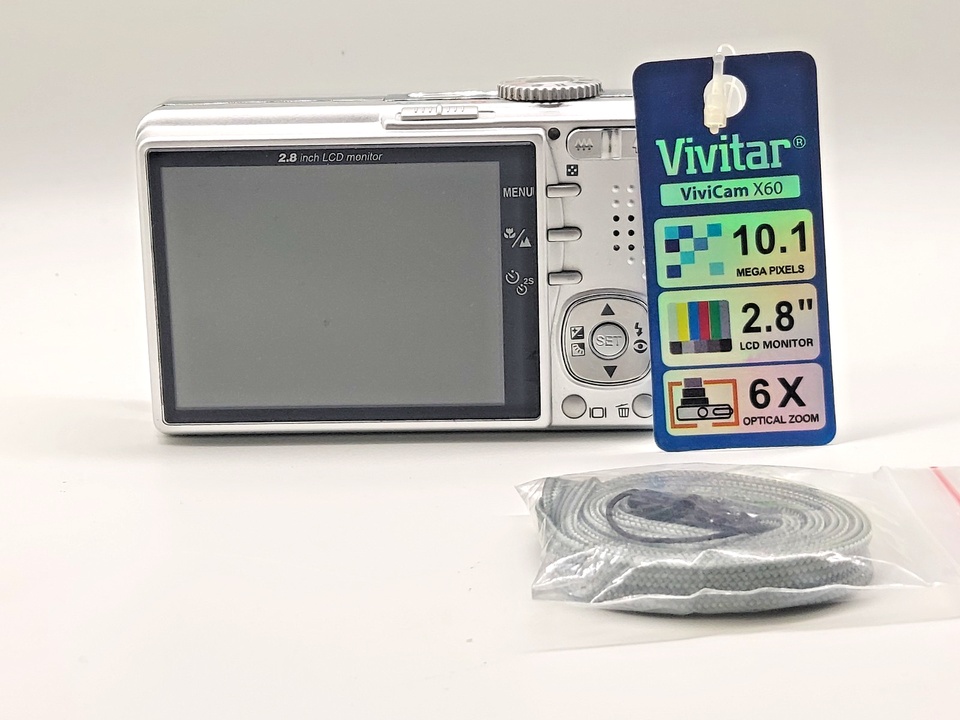 Vivitar Vivicam X60 10.1MP Compact Digital Camera **New with Tags ...