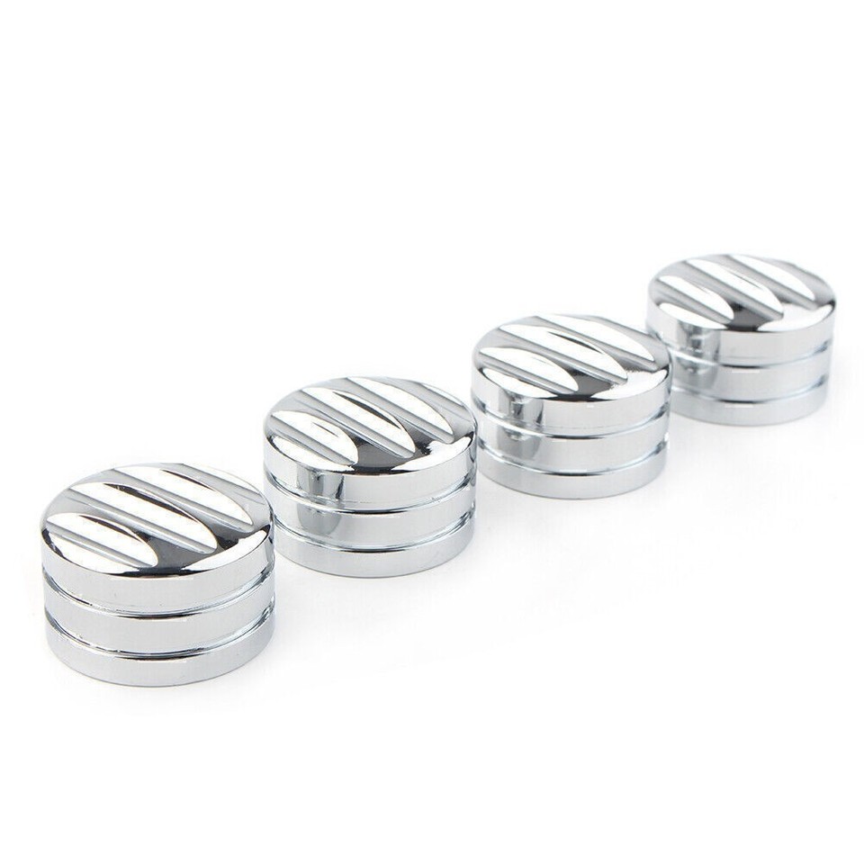Chrome Head Bolt Cover Cap Fit Harley Tri Street ROad Glide Sportster ...