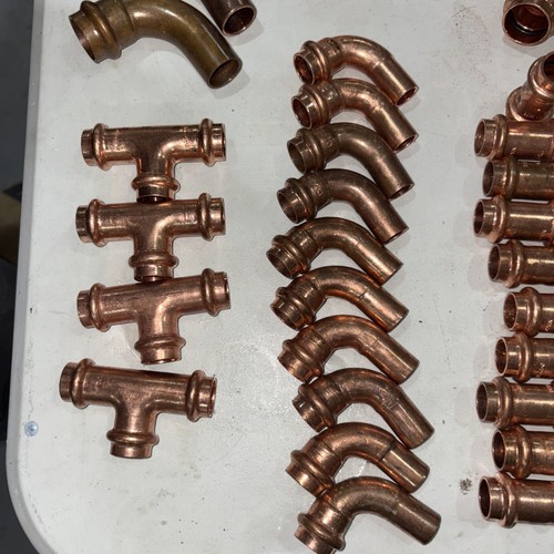 Lot Of 155 Pcs Propress Fittings 90’s Couplings Valves Adapters Tees ...