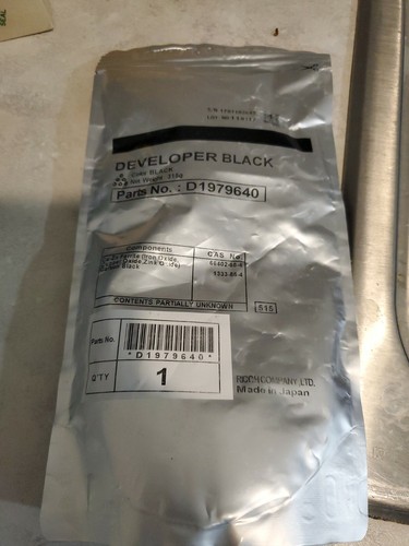 Black Developer Ricoh MPD197-96403054SP 2554SP D1979641 D197-9640 4055 ...