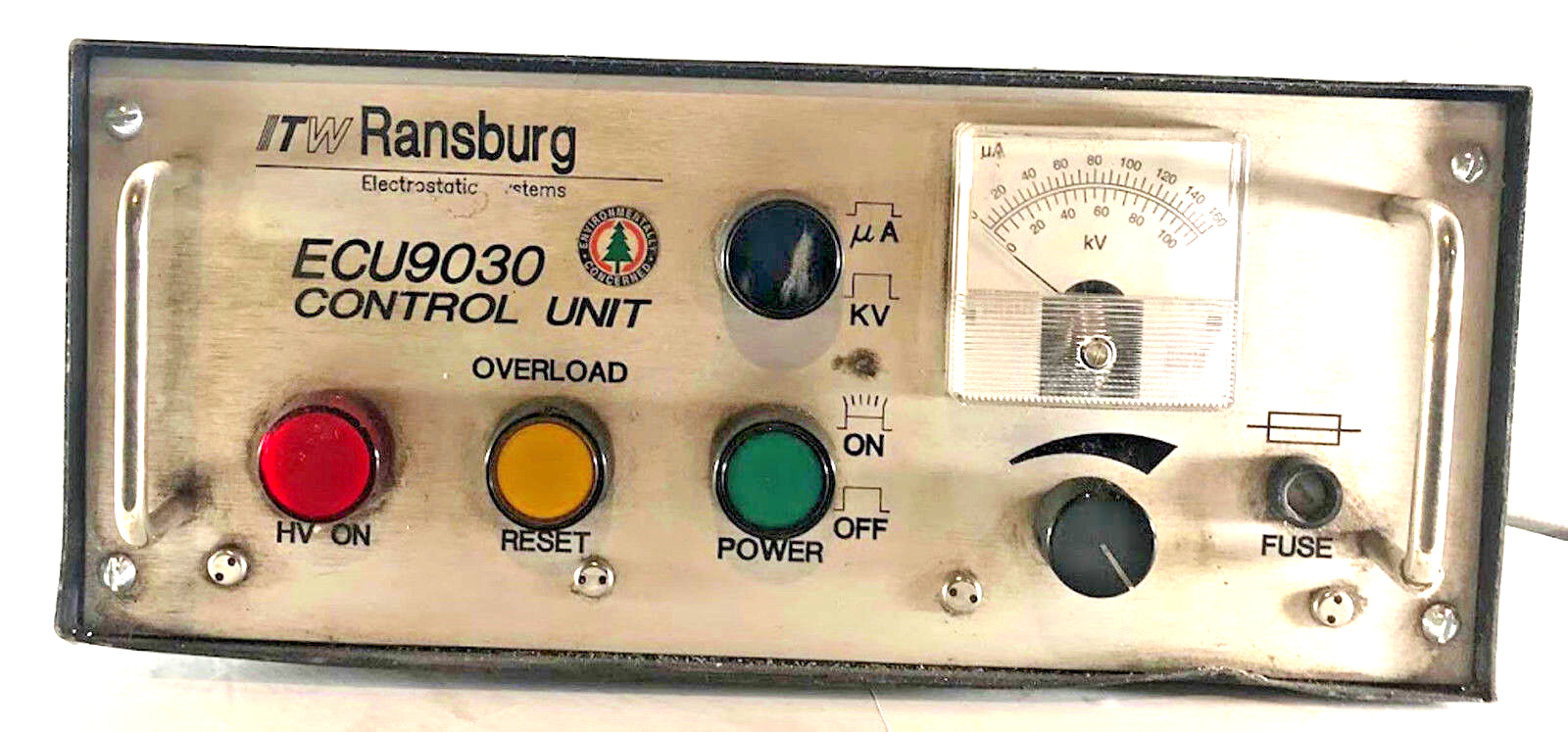 1 USED ITW RANSBURG ECU9030 (ECU5000-08) PAINT GUN CONTROL UNIT ***MAKE ...