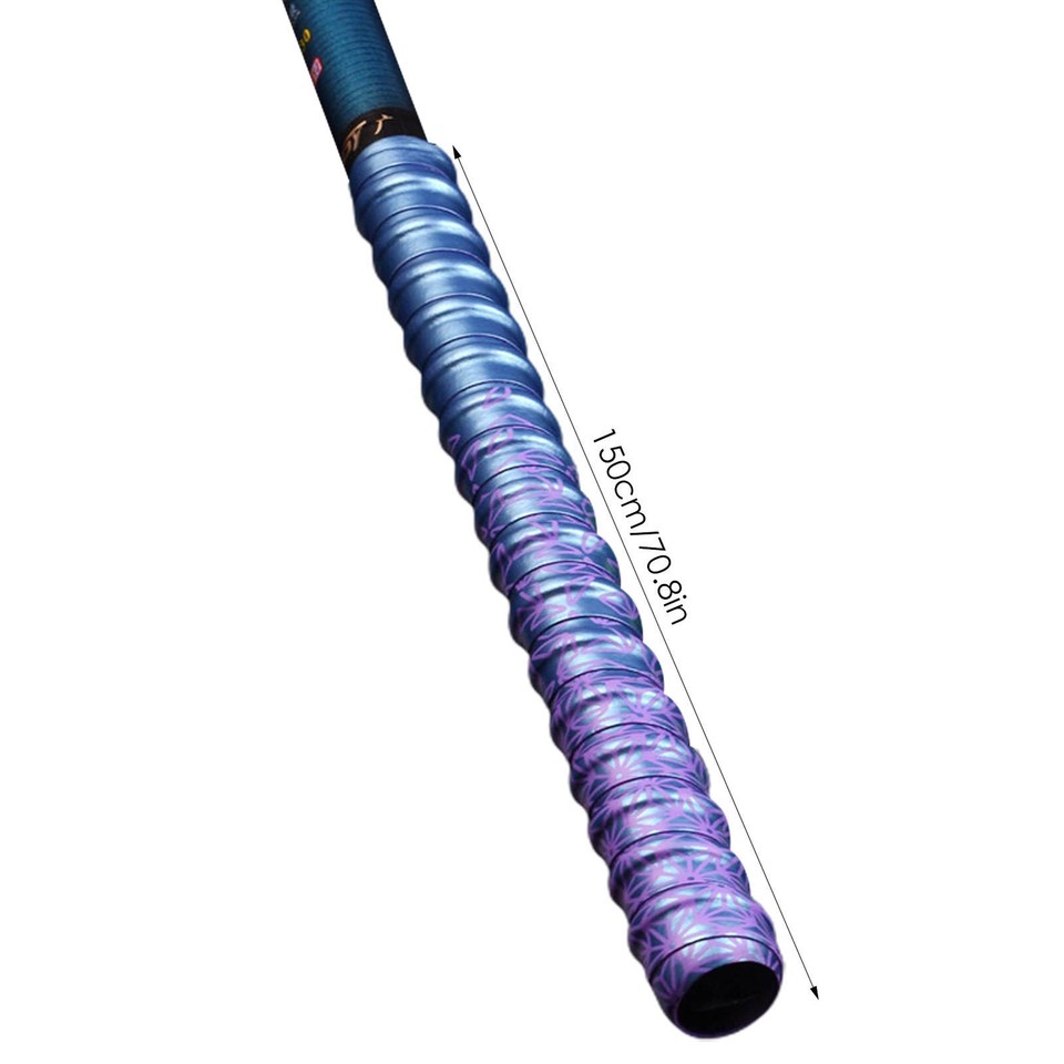 Fishing Fishing Rod Wrap Tape Grip Non-Slip Waterproof 70In Shrink Wrap ...