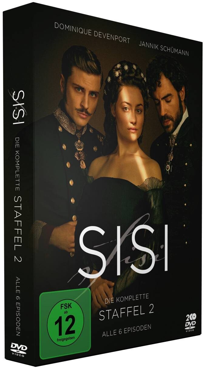 Sisi - Staffel 2 (2022) - Die zweite Staffel der Sissi-Serie - RTL [DVD ...