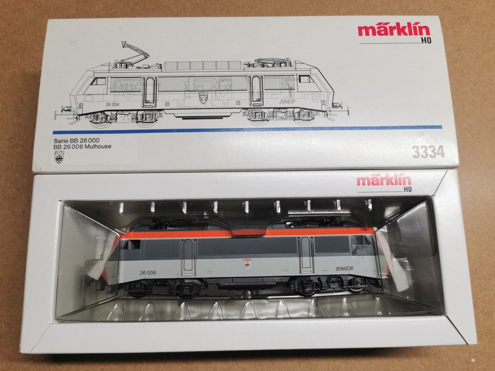 N2 Märklin 3334 E Lok BB 26004 Cerney SNCF online kaufen | eBay