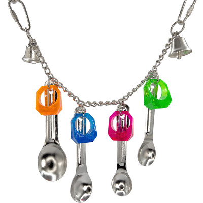 1082 Small Ringy Ringer - Handmade versatile durable bird cage toy ...