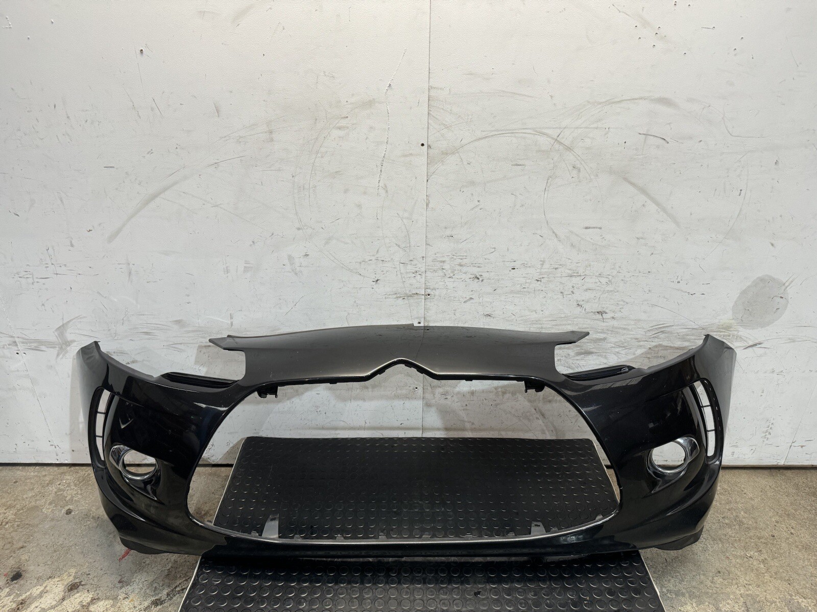 2010 CITROEN DS3 FRONT BUMPER BLACK DAMAGE PAINT CODE EXL 9687534777 ...