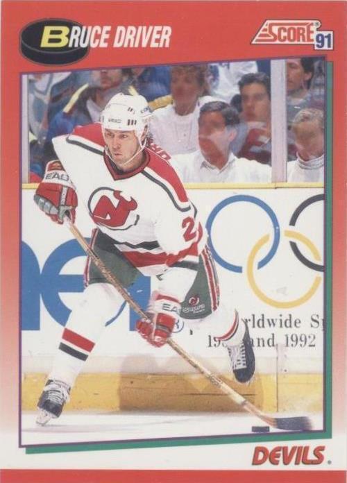 1991-92 Score Canadian - Bruce Driver #89 for sale online | eBay