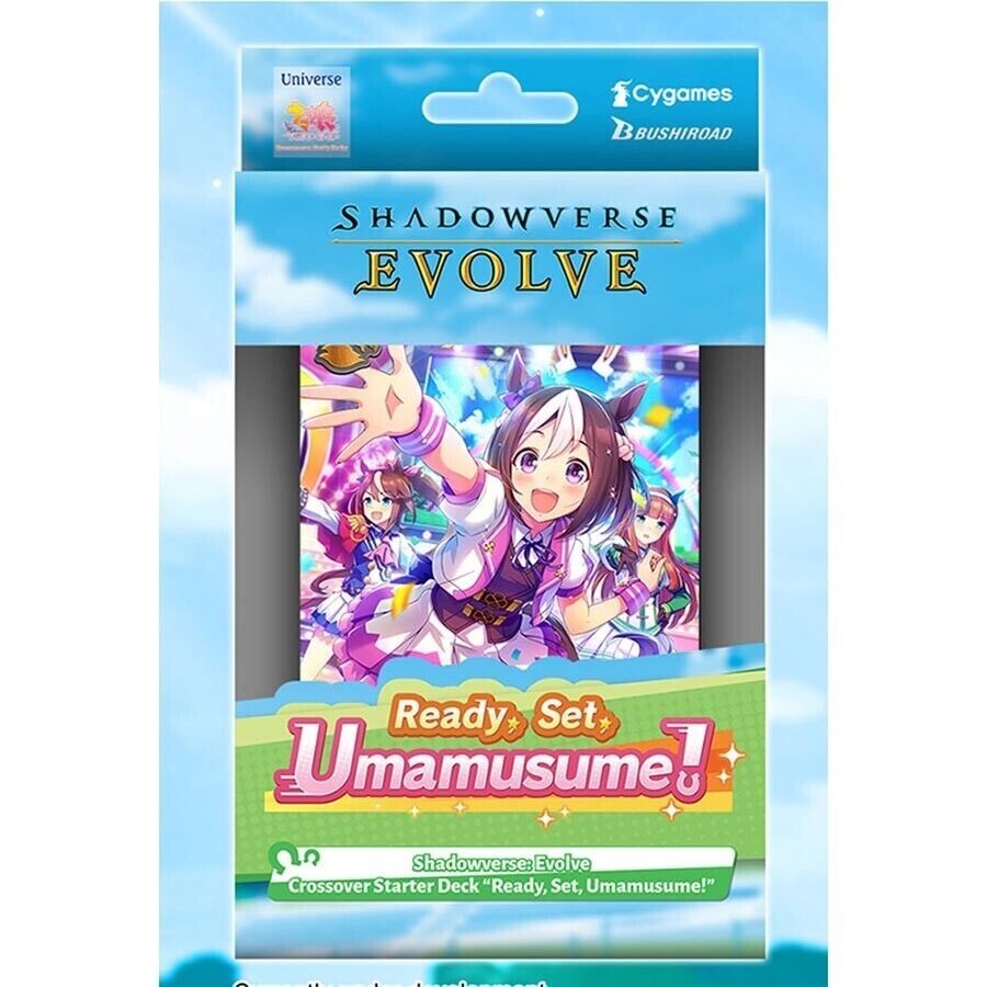 SHADOWVERSE EVOLVE READY, SET, UMAMUSUME SEALED STARTER DECK, IN STOCK ...