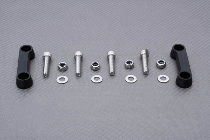 Aluminium Passenger Footrest Block off Plates YAMAHA YZF R7 YZF-R7 2021 ...