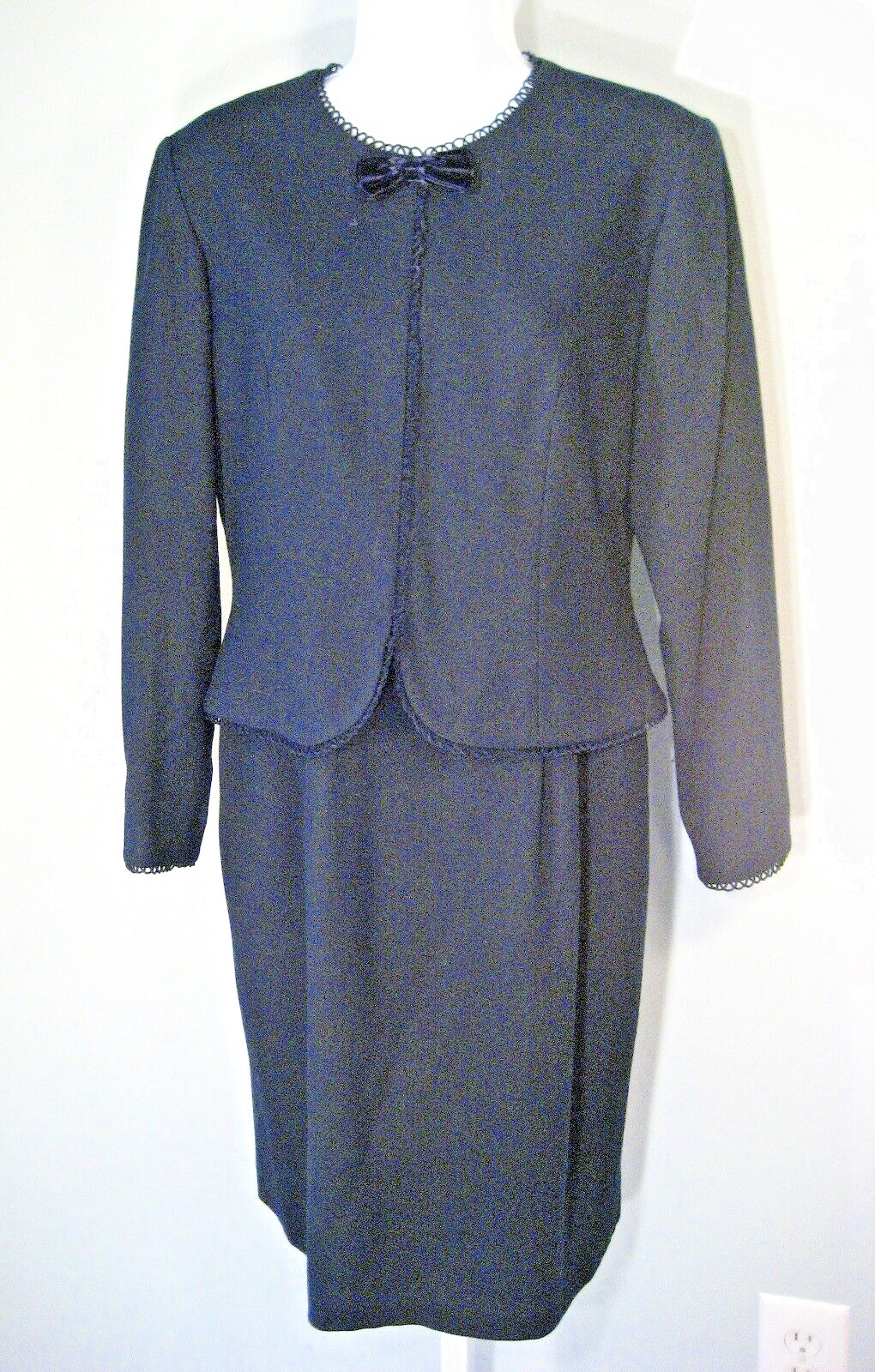 Vintage ?1980s Talbot Petites Dress Wool Fully Lined… - Gem