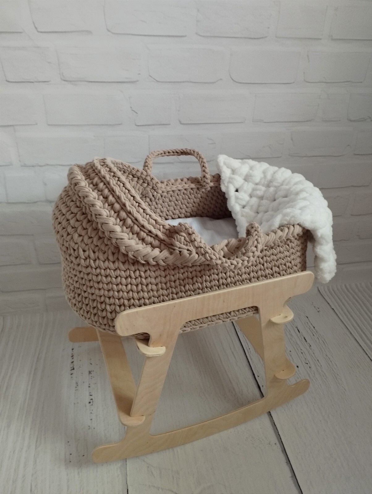 Baby doll carrier Bassinet for doll Doll carrycot Gift for girl | eBay