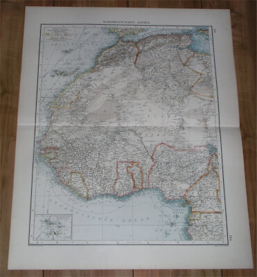 Pre-1900 - Map Morocco - 2