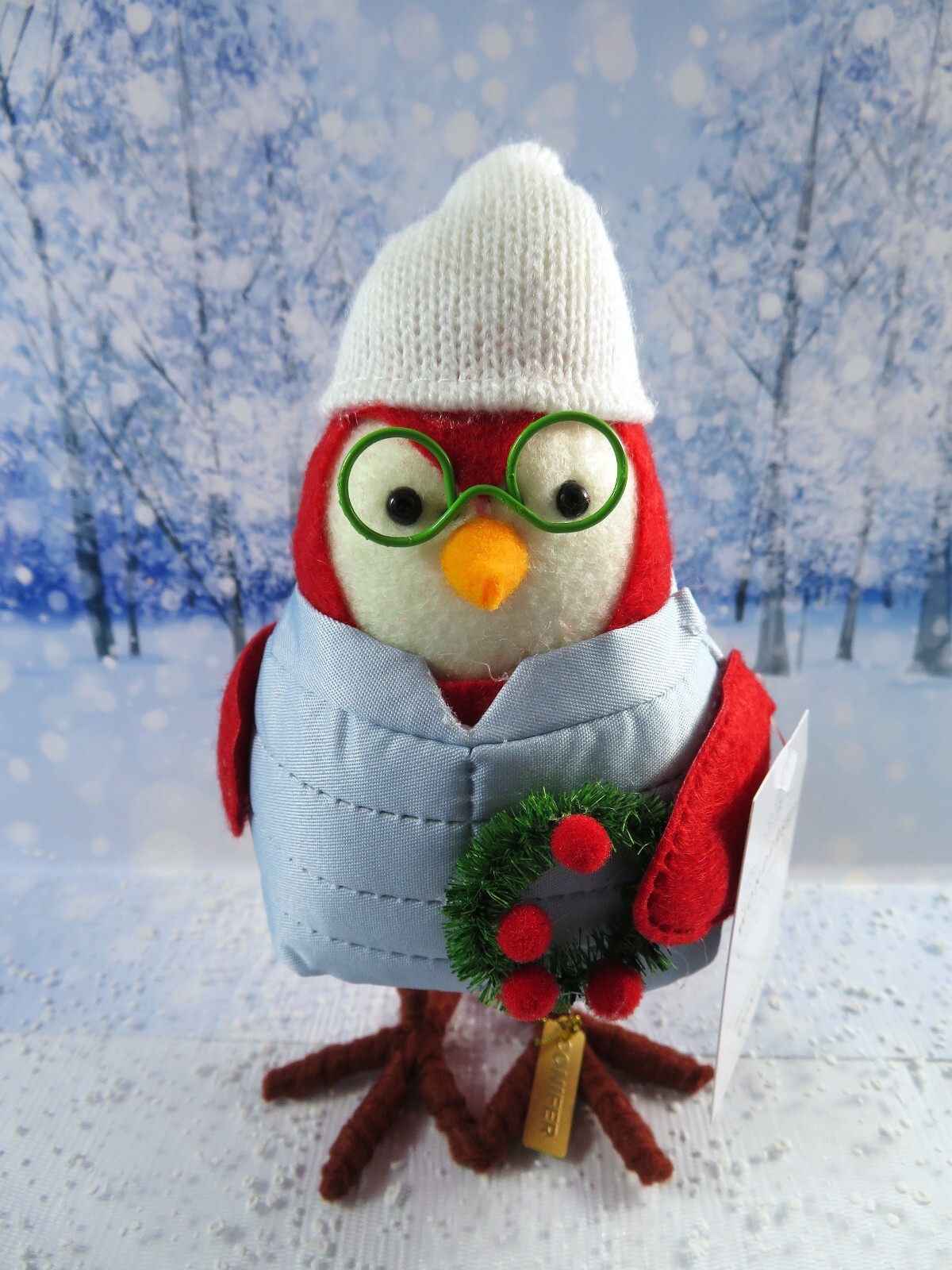 Featherly Friends Fabric Bird Conifer 2024 Wondershop Winter Décor New ...