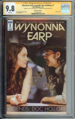 Wynonna Earp Legends Doc Holliday #1 SS CGC 9.8 Auto Melanie Scrofano ...