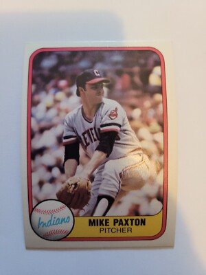 1981 FLEER MIKE PAXTON #401 NM | eBay