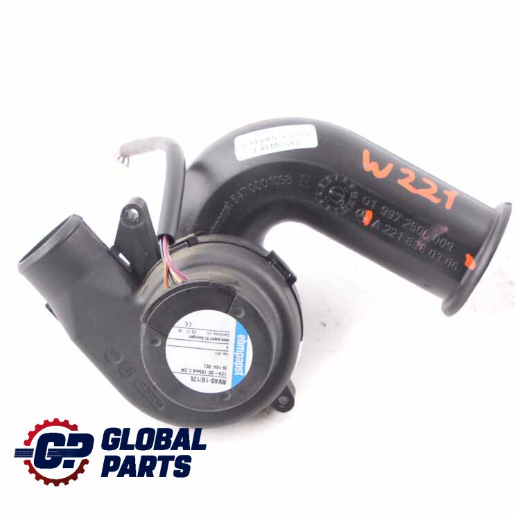 Mercedes W221 Cooling Blower Unit Interior Coolant Fan ECU Motor ...