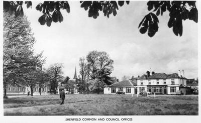 Shenfield Common Artichoke Pub Council Offices Nr Brentwood unused RP ...