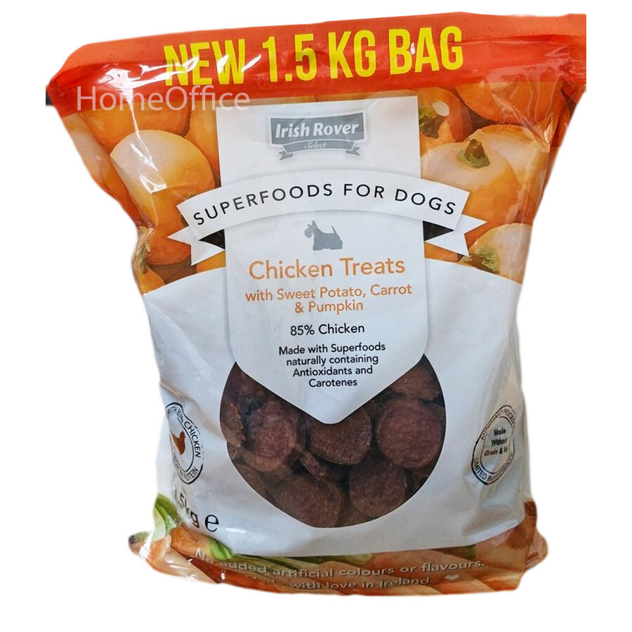 1.5Kg Irish Rover Dog Treats Chicken Sweet Potato | eBay