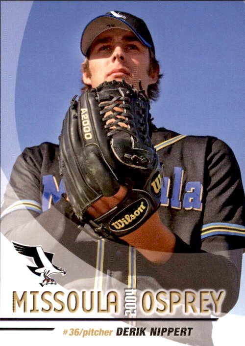 2004 Missoula Osprey Grandstand #22 Derik Nippert Beallsville Ohio ...