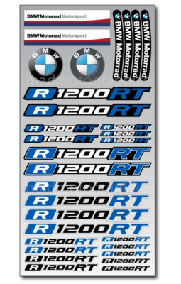 R1200RT motorcycle motorrad decal sticker set quality stickers bmw ...