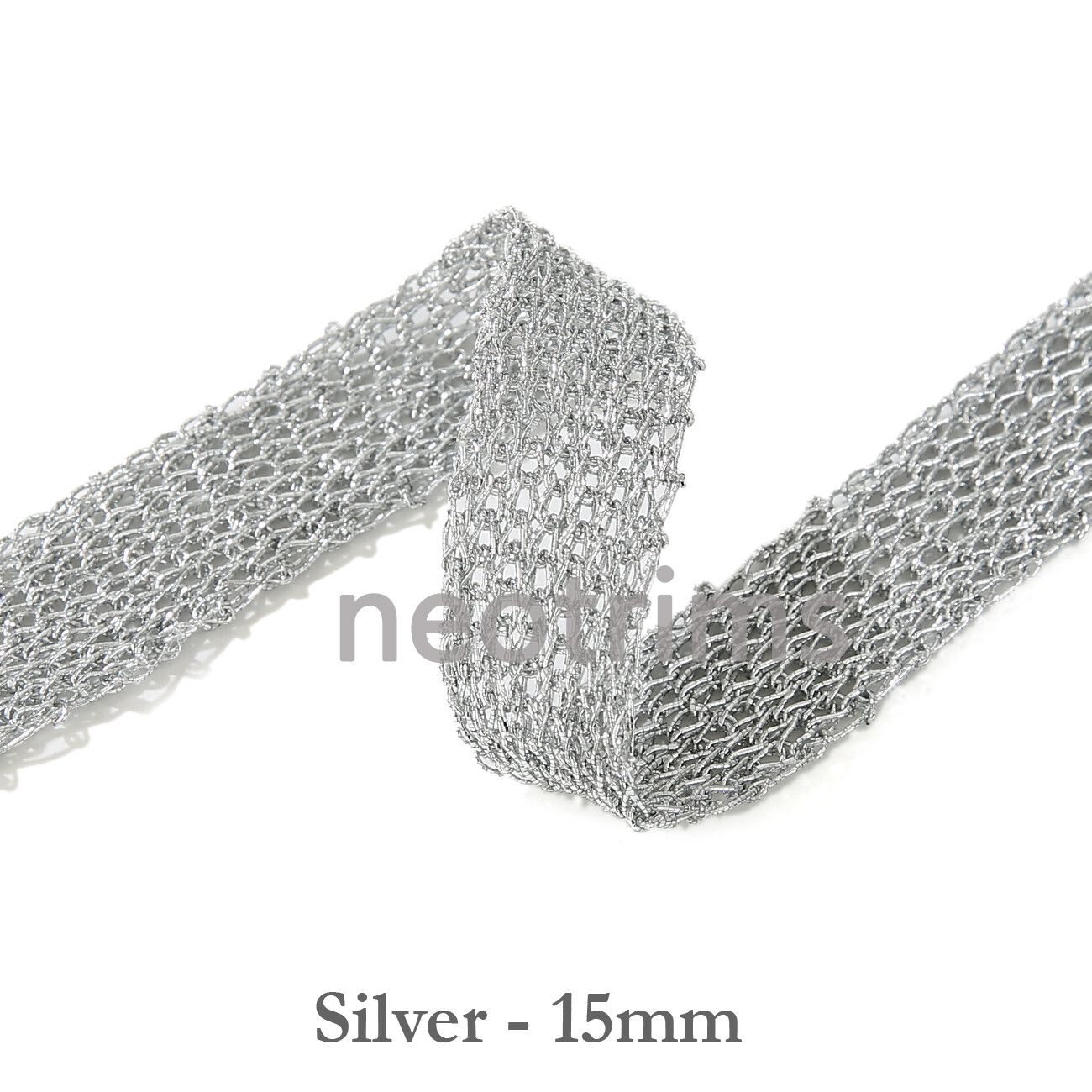 Metallic Gold Silver Trimming Ribbon Braid Lurex Textured Weave,5 ...