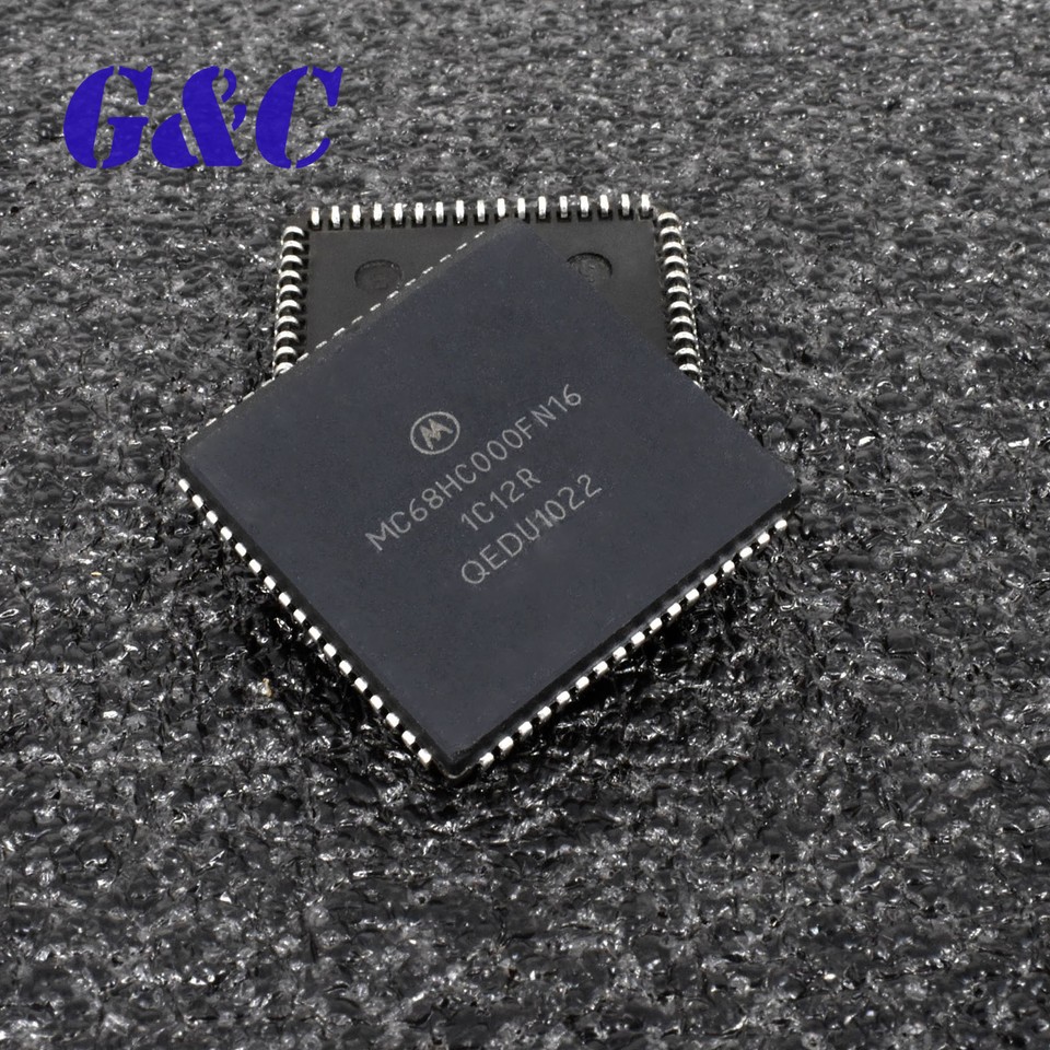 1PCS MC68HC000FN16 MC68HC000FN PLCC-68 MC68HC Microcontroller IC | eBay