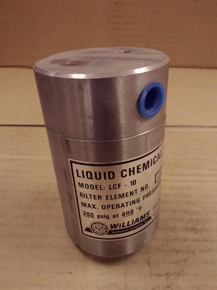 WILLIAMS LCF-10 Liquid Chemical Filter | eBay