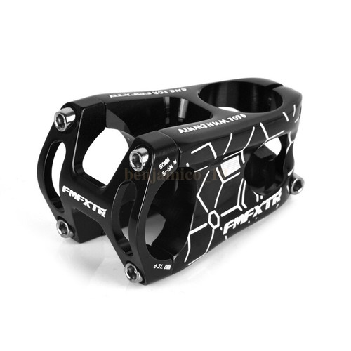 ALL-NEW MTB Stem 31.8 x 50mm Black/Red Aluminum Alloy Mountain Bike ...