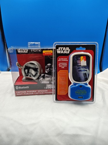 R2-D2 Star Wars Droid USB Charger LED Night Light & Captain Phasma ...