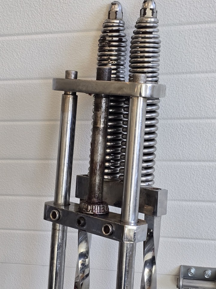 Vintage Springer Front End Harley Ironhead Chopper Panhead Knucklehead ...