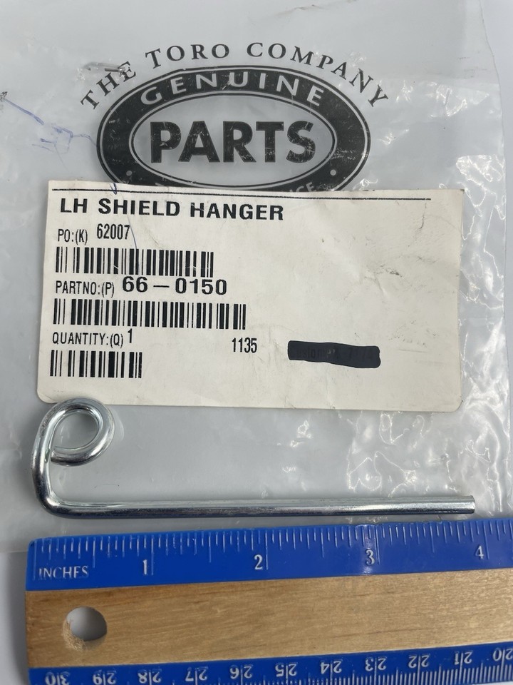 NOS Toro OEM 66-0150 LH Shield Hanger | eBay