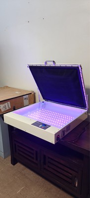 US Stock 80W 20" x 24" Vacuum LED UV Exposure Unit Precise Silk Screen ...