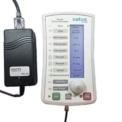 Natus Nicolet Cortical Stimulator Brain Monitoring Unit w/ Power Supply ...