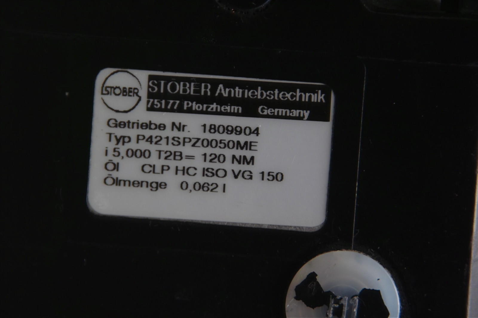 PARKER COMPAX3 HANNIFIN DRIVE,MOTOR, C3S075V4 F10 I20 T40 M11 ...