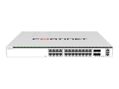 Fortinet FortiSwitch 624F-FPOE Layer 2/3 FortiGate switch controller ...