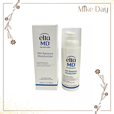 EltaMD PM Restore Moisturizer EXP 09/2027 - 1.7 OZ/ 48 G - New in Box ...