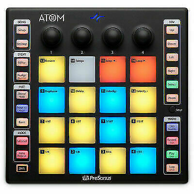 PreSonus Atom Production and Performance Pad Controller for sale online ...