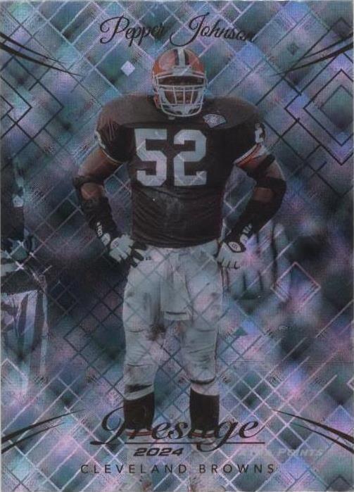 2024 Panini Prestige - Pepper Johnson #74 Xtra Points Diamond for sale ...