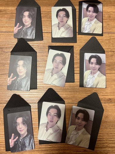 BTS Suga Solo album Agust D Tour D-DAY in Seoul Photocard Lucky Draw ...