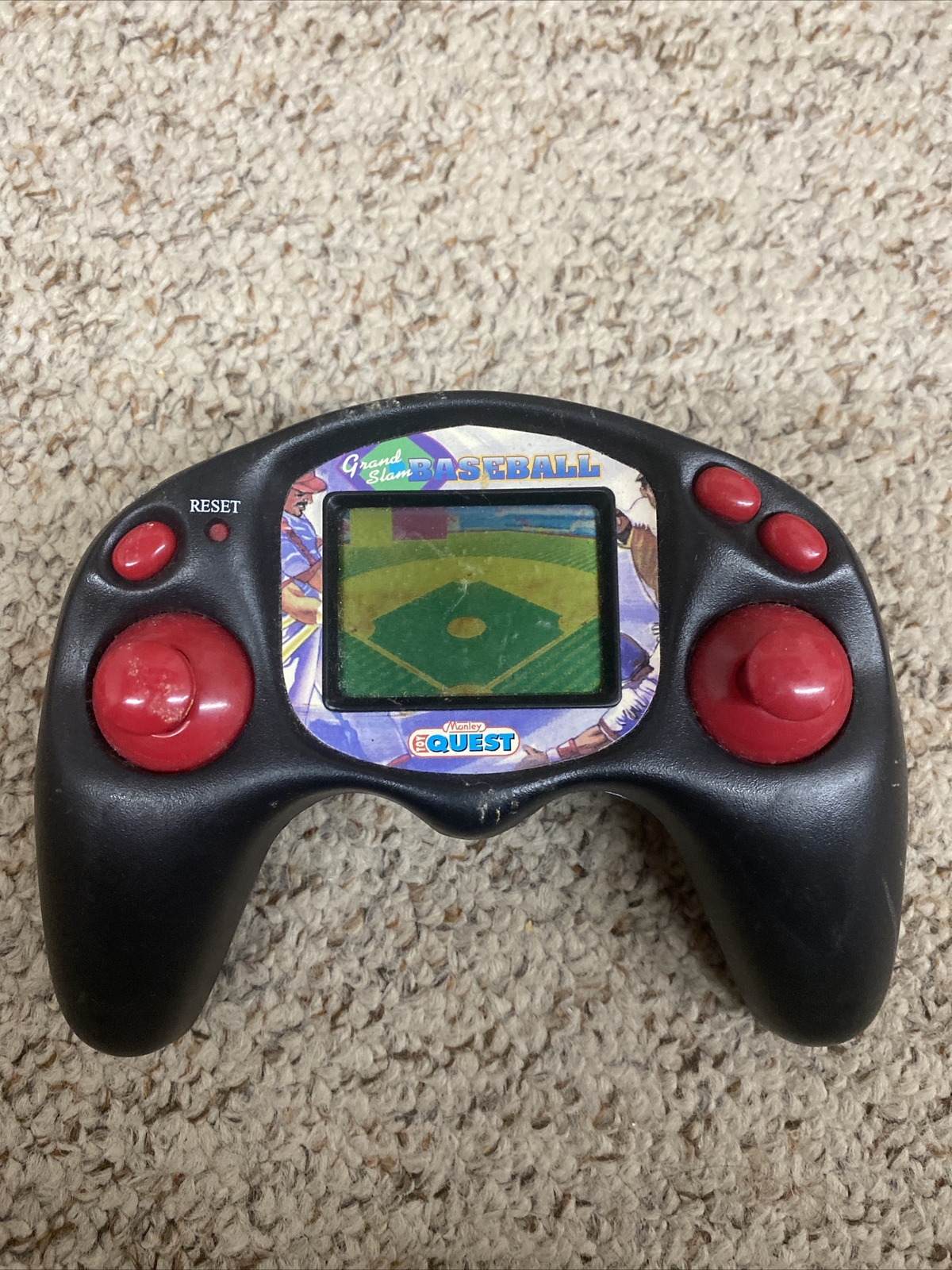 Toy Quest vintage Grand Slam Baseball handheld game used Tested ...