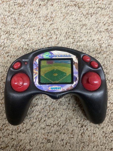 Toy Quest vintage Grand Slam Baseball handheld game used Tested ...