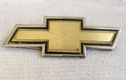 CHEVROLET Bowtie Emblem METAL GOLD 14043882 | eBay