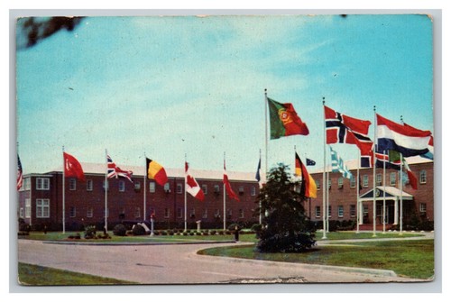 Vintage 1960's Postcard NATO Headquarters Supreme Allied Command ...