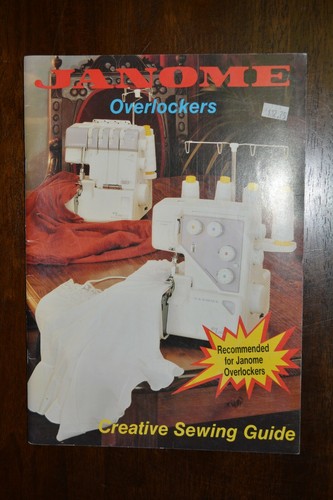 VINTAGE JANOME MYLOCK OVERLOCKERS CREATIVE SEWING GUIDE BOOK | eBay ...
