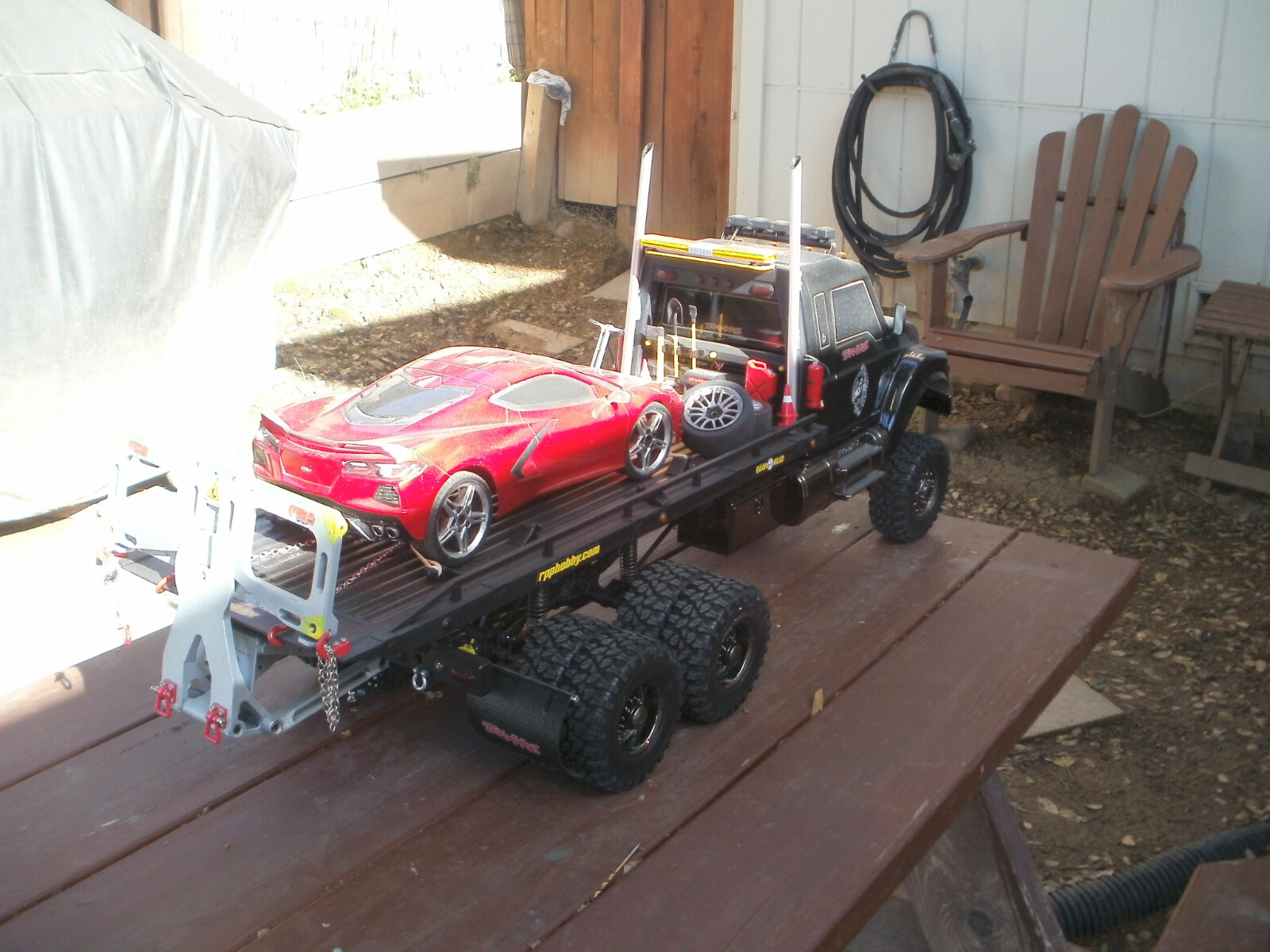 Traxxas TRX-6 Flatbed Ultimate RC Hauler with Winch 88086-84 | eBay