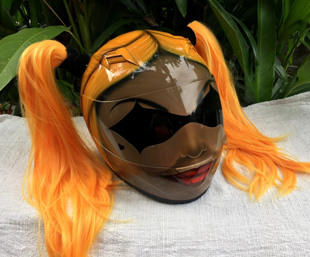 Custom Batman Motorcycle Helmet