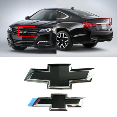 GM Front Bumper Grille & Trunk Emblem 2p Set 84690306 for Chevrolet ...