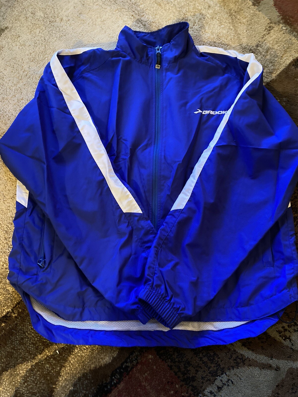 vintage blue brooks windbreaker jacket mens, Size M | eBay